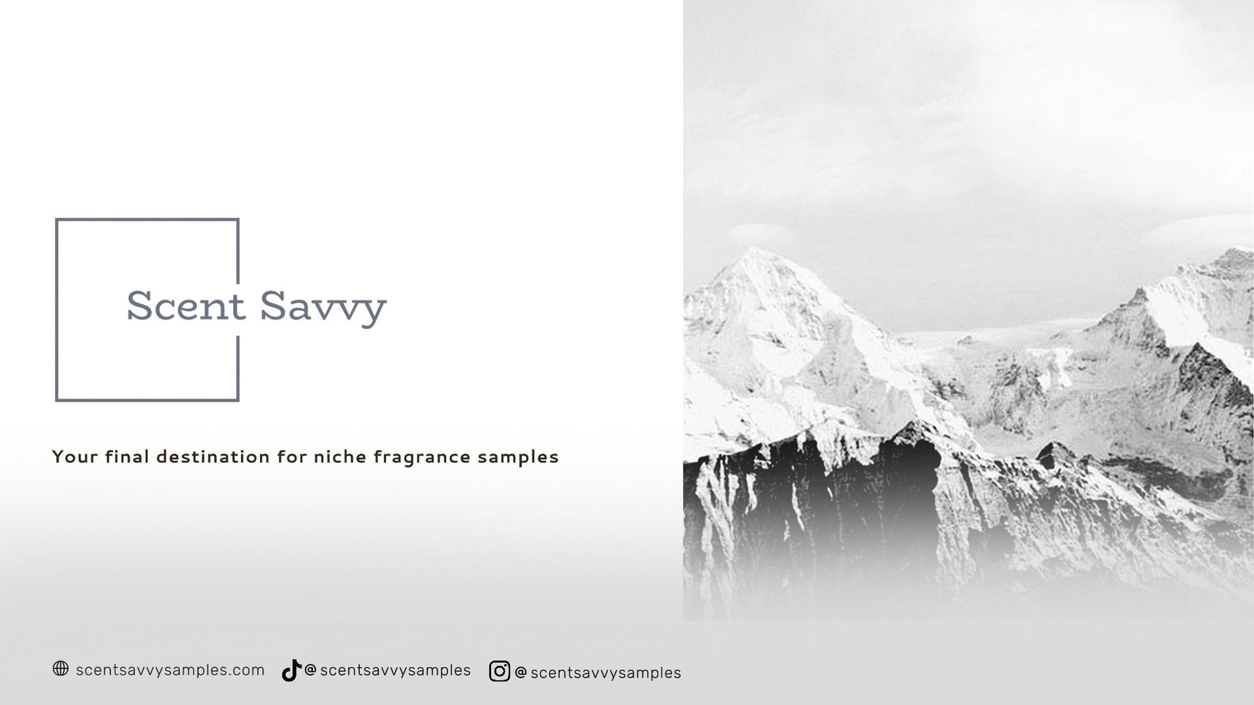 Scent Savvy Samples | Niche and Designer fragrance samples